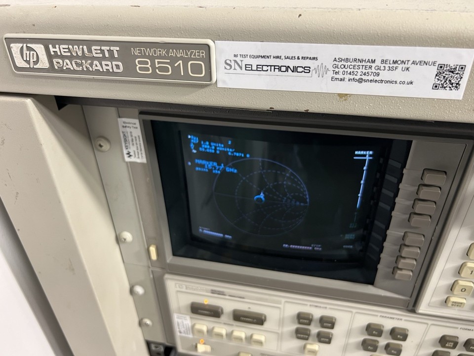 HP Agilent VNA 8510 20GHz Test Station with 8510C 8514B 83621A Tested ...