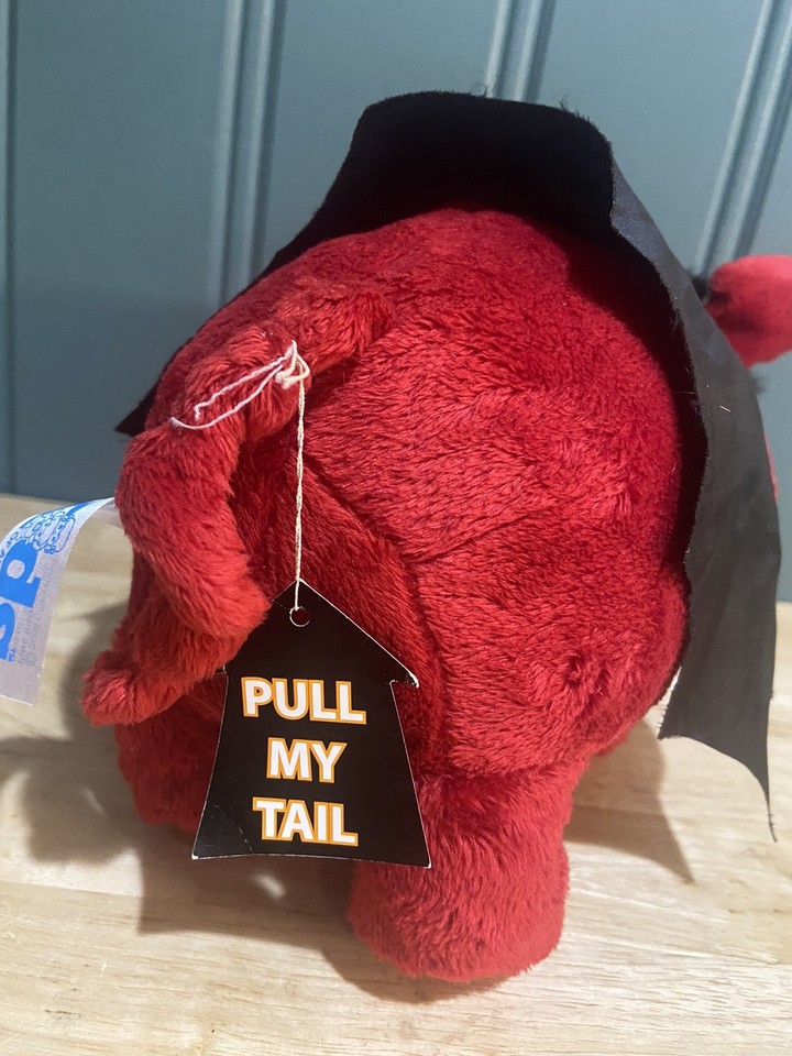 Kids of America Wiggle Pig Halloween Vampire Plush Plays Adams Family ...