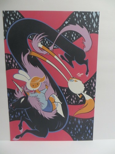 NEW Adventure Time Tiny Kitten Teeth Poster Print - Fionna and Cake | eBay