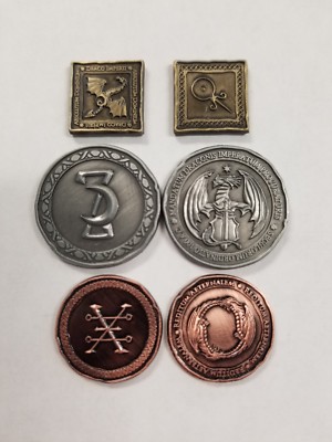 Fantasy Coin Set - Draco - Gold, Silver, Copper | eBay