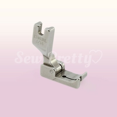 12463 HL 1/8" Left Top Stitch Edge Guide Foot for Industrial Sewing ...
