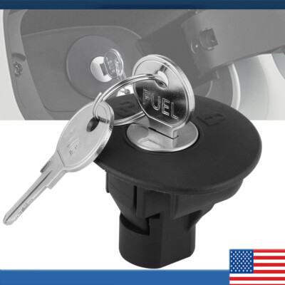For Ford F-150 Locking Gas Fuel Tank Cover Plug Cap with 2 Keys ...