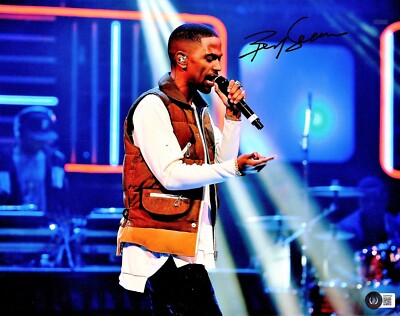 Big Sean Hand Signed Detroit Rapper 11x14 inch Photo + BECKETT BAS ...