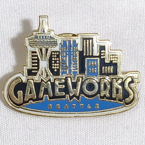Gameworks Seattle Pin Space Needle Metal Enamel Lapel Hat Pinback | eBay
