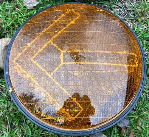 NEW 12" Dialight YELLOW ARROW LED Traffic Light Signal Lens 120V | eBay