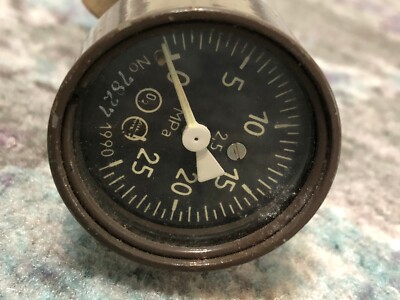 Soviet military indicator of navy pressure Bathyscaphe Diving manometer ...