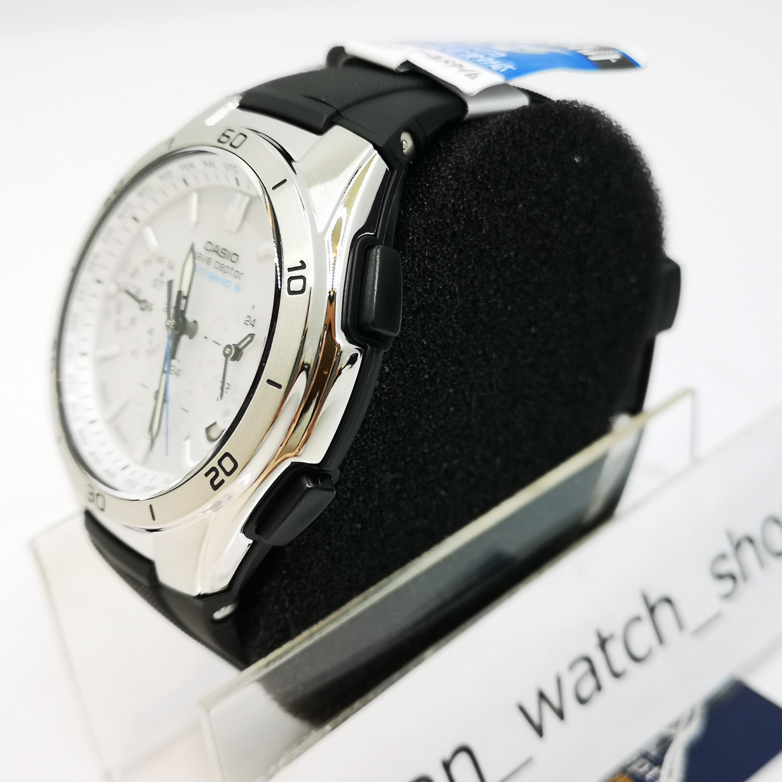 CASIO WAVE CEPTOR WVQ-M410-7AJF White Tough Solar Men's Watch New in ...