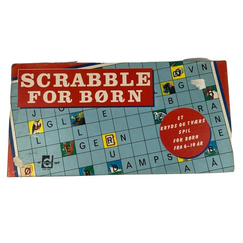 Scrabble for Born Vintage Board Game Rare Children German | eBay Australia