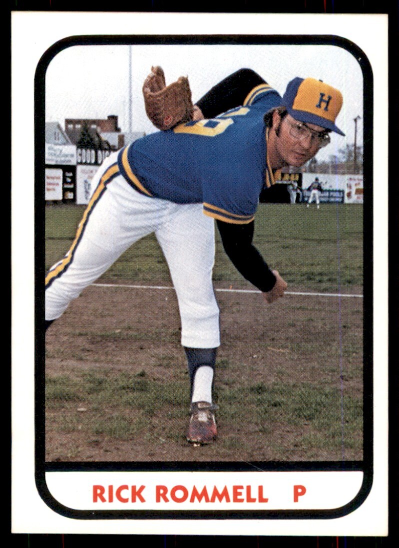 1981 TCMA Minor League Rick Rommell Holyoke Millers #26 | eBay