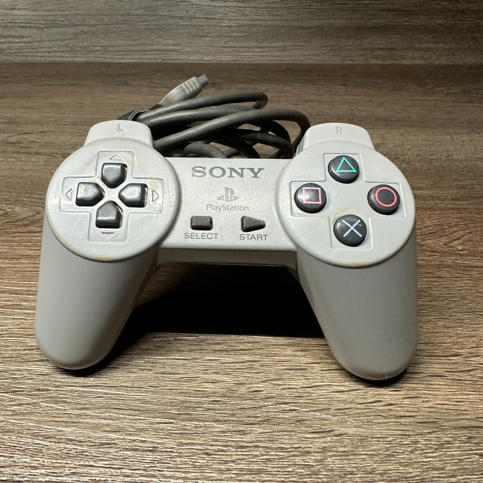 OEM PlayStation 1 Controller Gray SCPH-1080 - Cleaned & Tested w ...