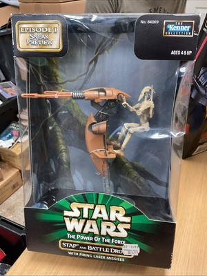 Kenner Star Wars Power of the Force STAP & Battle Droid - Episode 1 ...