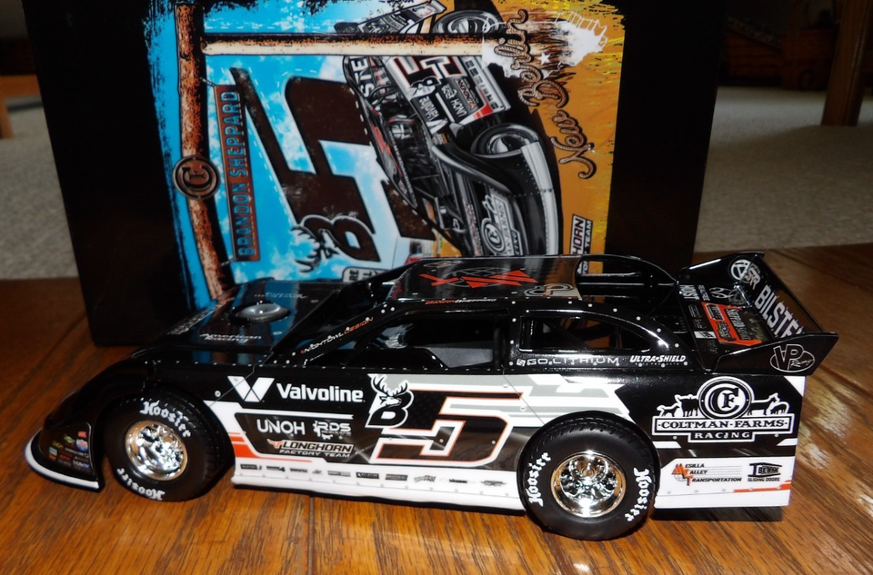 BRANDON SHEPPARD SRR RACING 2023 1/24 HOBSON ADC DIRT LATE MODEL ONLY ...