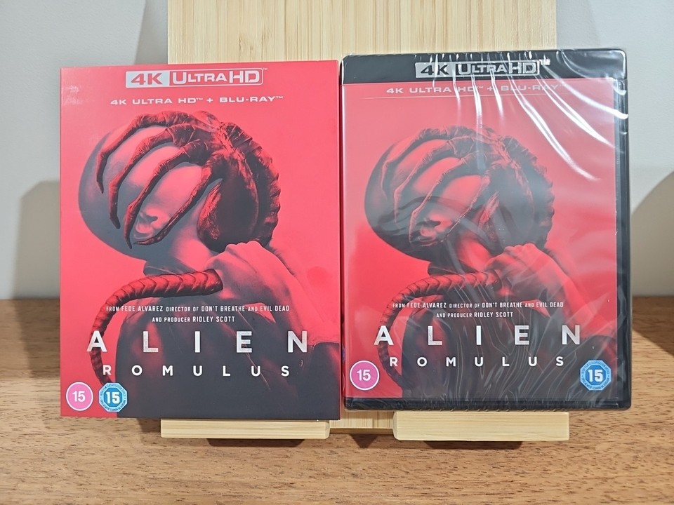 Alien Romulus 4K Ultra HD + Blu-ray W / Slipcover Brand New Sealed ...