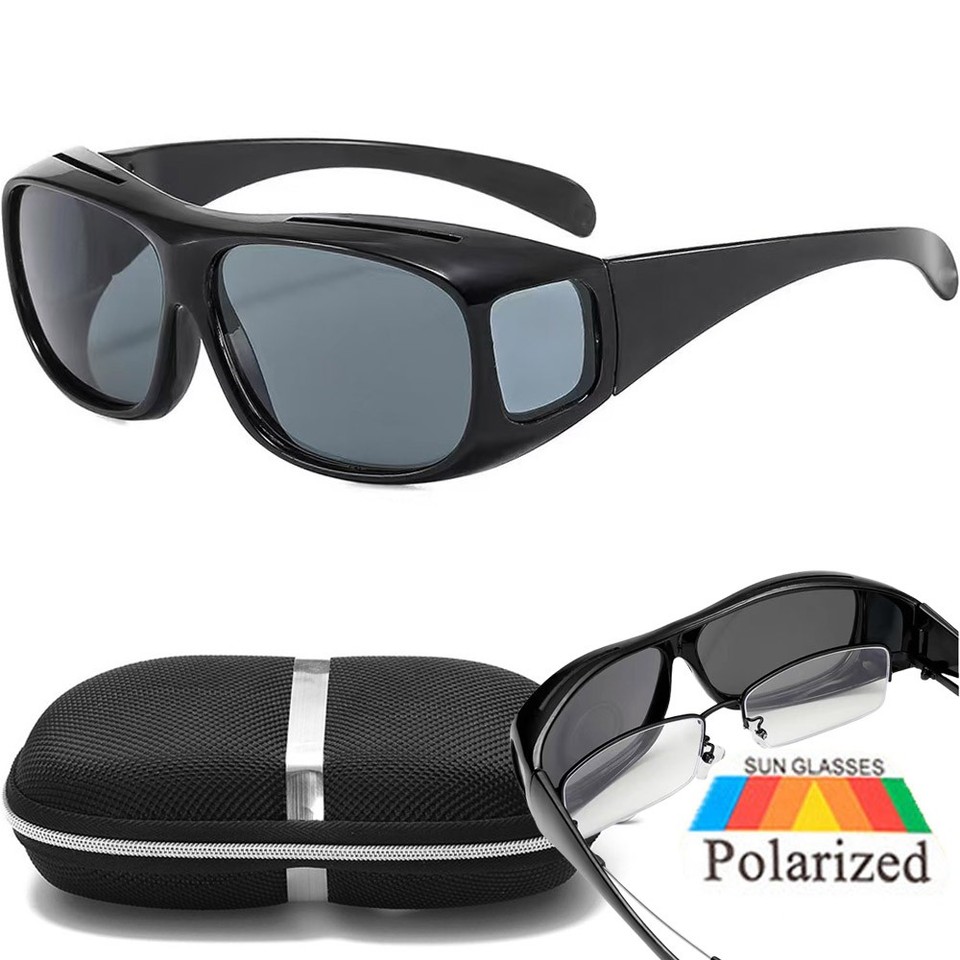 Polarised Sunglasses Over Glasses Wrap Around Sunglasses UV400 Over ...