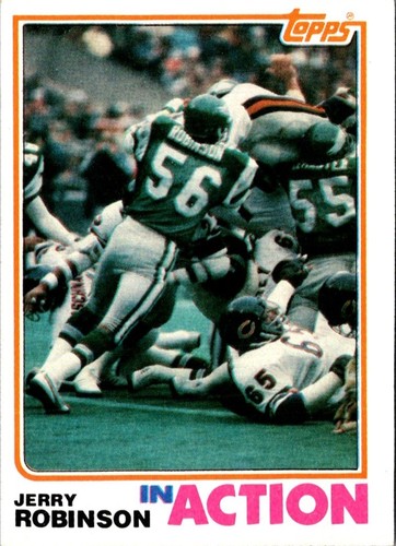 1982 Topps Jerry Robinson #456 Philadelphia Eagles Football Card | eBay