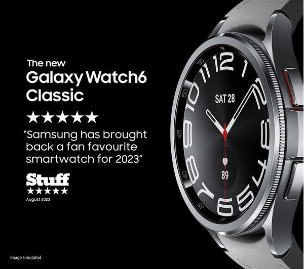 Samsung Galaxy Watch6 Classic SM-R950 43mm Stainless Steel Case with ...