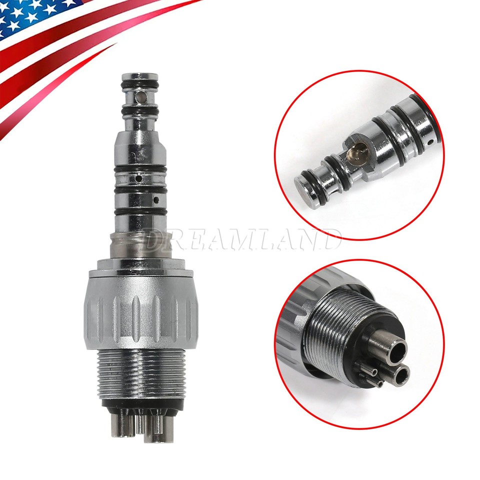 US For KAVO 465RN MULTIflex Quick Coupler 4 Hole BEING Dental Handpiece ...