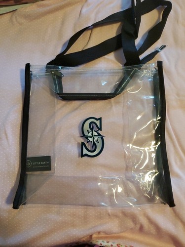 Seattle Mariners Clear Stadium Tote [NEW] MLB Bag Purse Game Day Field ...