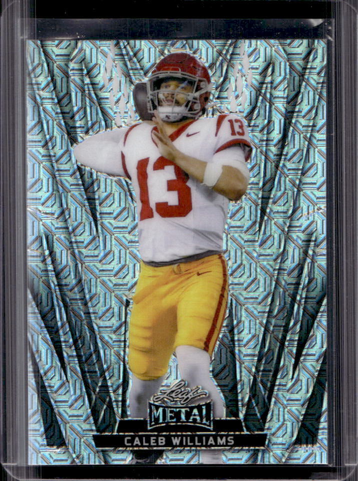 2024 Leaf Metal Caleb Williams Silver Mojo #6/10 | eBay