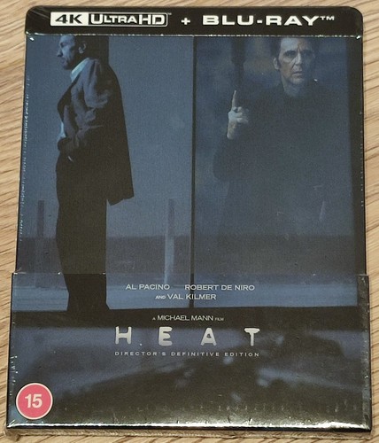 Heat 4K+2D (UK release) Steelbook Blu-Ray NEW&SEALED!!! | eBay