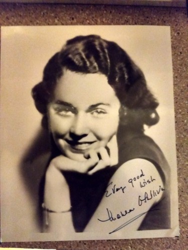 Tarzan Maureen O'sullivan Jsa Coa Hand Signed 8x10 Photo Authenticated ...