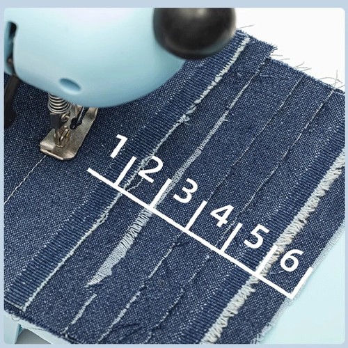 Electric Tabletop Mini Home Sewing Machine Miniature Manual Garment ...