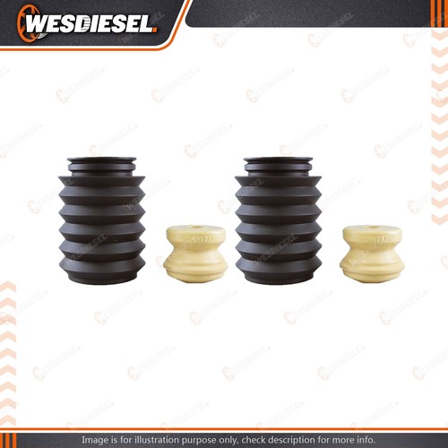 2 x Front Strut Bump Stop + Dust Cover Kit fits Mini Cooper R52 R53 One ...