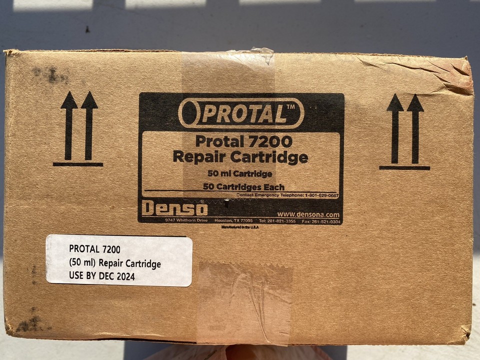 1 Box Denso Protal 7200 Cartridge 50 ml 50 Cartriges Repair Jeeps On ...