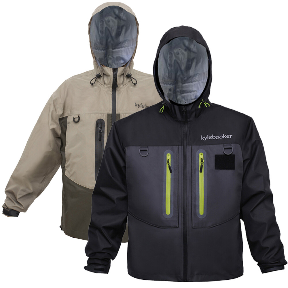 Fishing Wading Jackets Breathable Waterproof Rain Jackets Wader Jacket ...