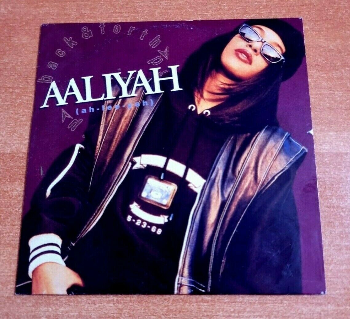 Aaliyah Back And Forth Aaliyah Back Forth Album Cover T Shirt Black