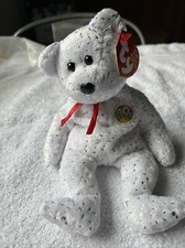 Ty Beanie Babies Decade The Red Teddy Bear Baby 2002 11th Generation ...