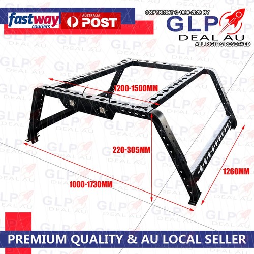 Ute Tub Rack Universal Ladder Roof Multi function fit Hilux Ranger ...