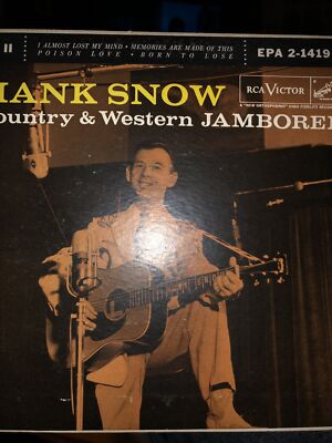 Hank snow country and western jamboree RCA victor 45 RPM vinyl EP | eBay