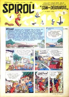 Spirou (journal) (1954) 853 (TBE+) | eBay
