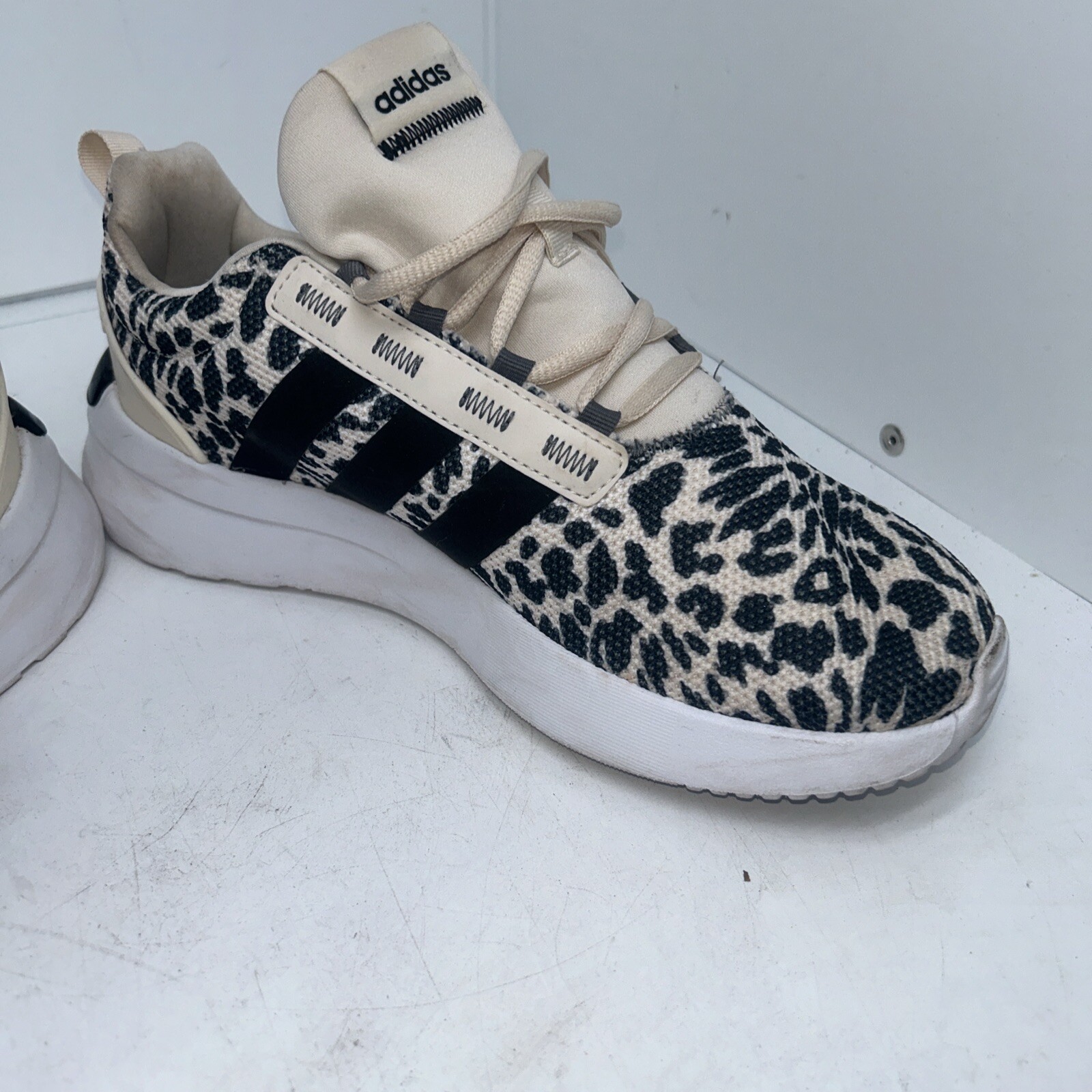 Adidas Women's Swift Run 22 Leopard Print Running Sho… - Gem