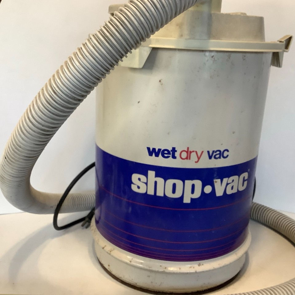 Vintage Shop Vac Canister Vaccuum Model 600c Wet/Dry | eBay