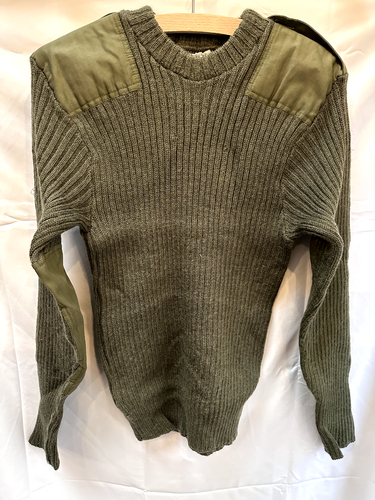 Genuine British Army Commando Heavy Pull Over Jumper - Taille 82cm ...