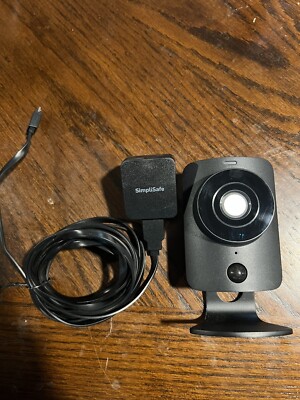 SimpliSafe SimpliCam 1080p Wired HD Indoor Home Security Camera SSCM2 ...