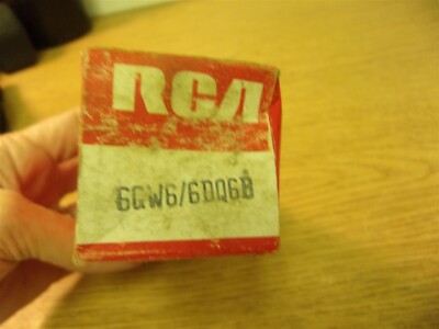 Radio TV Vacuum Tube RCA 6GW6/6DQ6B *FREE SHIPPING* | eBay