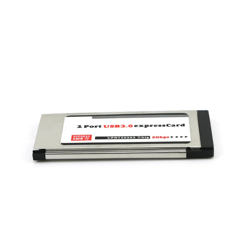 PCI Express to USB 3.0 Dual Port PCI-E Express Card Adapter for 34MM ...