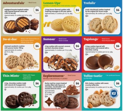 2026 Girl Scout Cookies , Thin mints, Samoas etc MUST BUY ATLEAST 4 ...