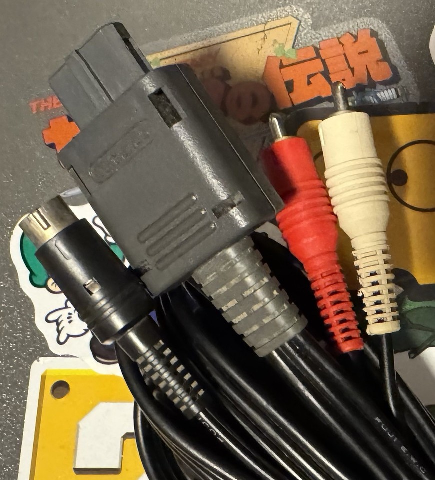 OEM Nintendo S-Video Cable N64 Super Nintendo SNES GCN SHVC-009 TESTED ...
