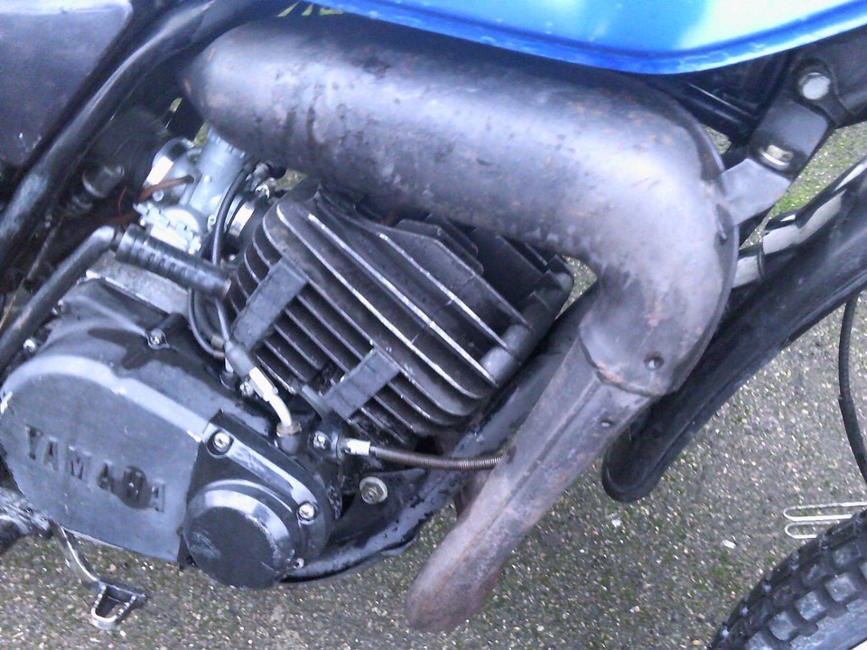 1978 Yamaha DT125 MX trail bike French import barn find nice project ...