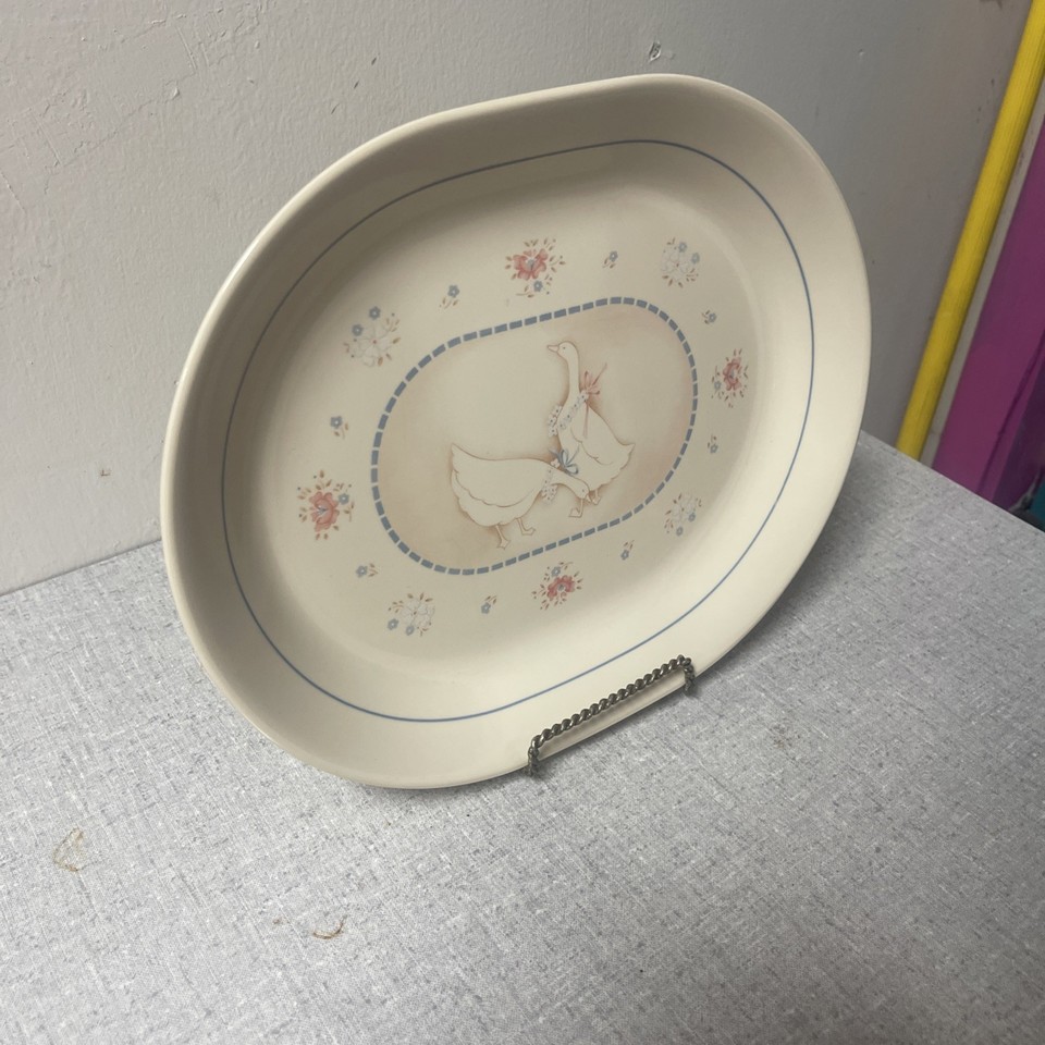 Corning Ware Corelle Country Promenade Oval Serving Platter | eBay