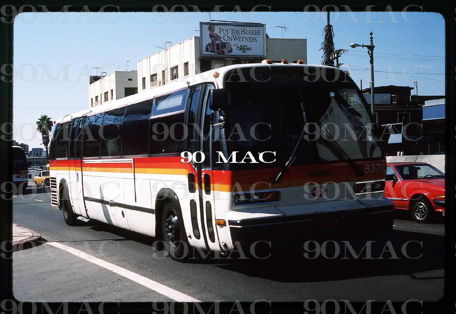 SCRTD-RTD. GM RTS BUS #8379. Los Angeles (CA). Original Slide 1987. | eBay