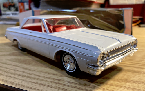 1963 Dodge hardtop -JoHan 1/25th scale plastic promotional model in ...