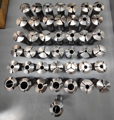 TD-25 guide bushing collet set 50 TD25 Hardinge, Southwick & Meister ...