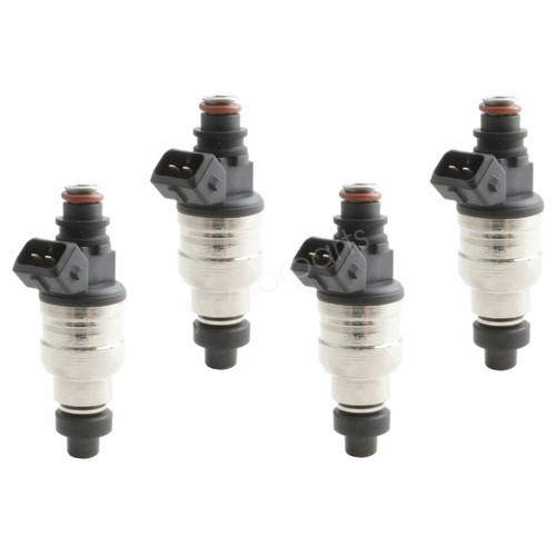 4PCS 550CC Fuel Injectors For EVO 4-9 RX-7 FC3S 13B 20B 4AGE 4G63T EV1 ...