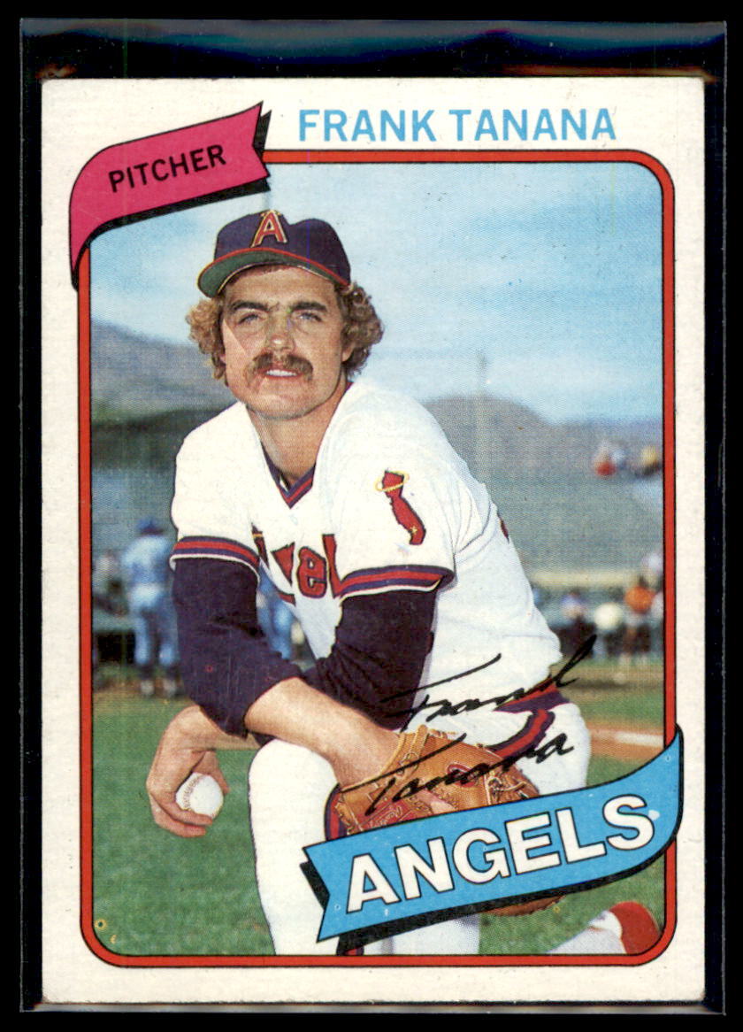 1980 Topps Frank Tanana #105 California Angels | eBay
