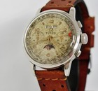 Chronograph TITUS, triple calendar, moonphase, Landeron 186 hand ...